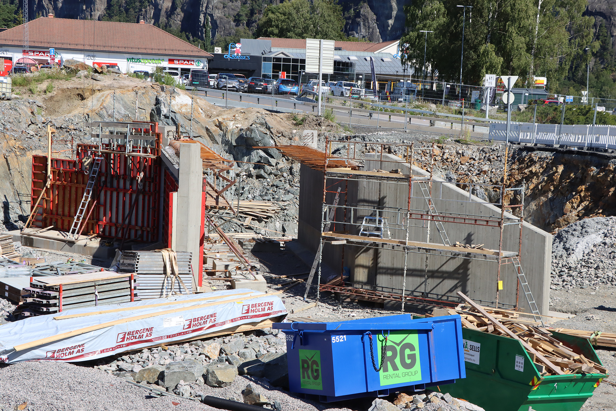 Gassvegen skrider fram - Telemark fylkeskommune